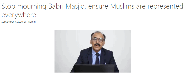 This video does not show the founder of Himalaya drug company giving a ...