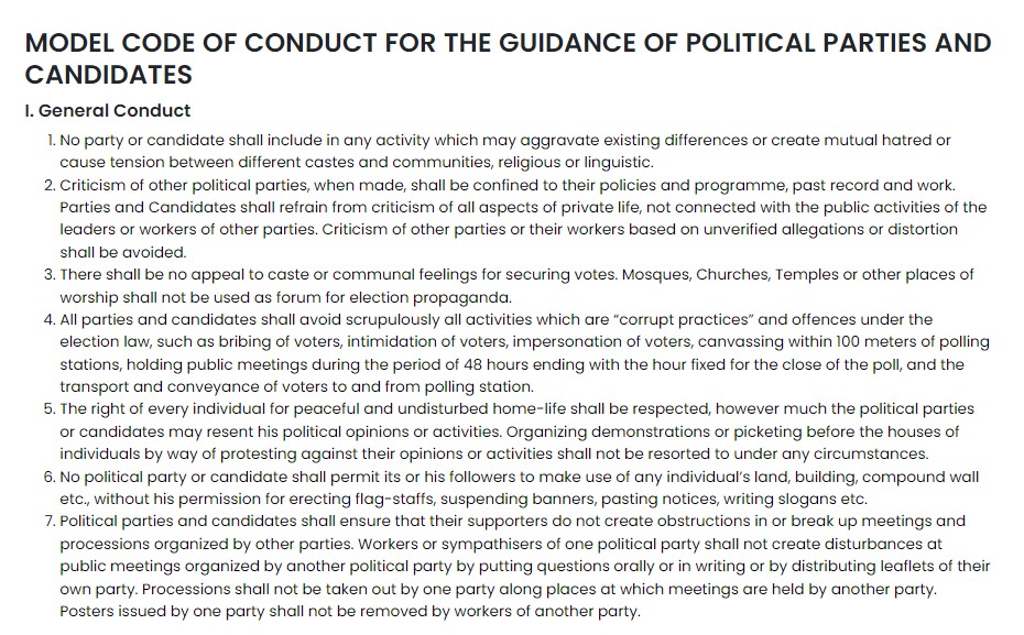 No, the ECI did not announce plans to prosecute people for social media ...