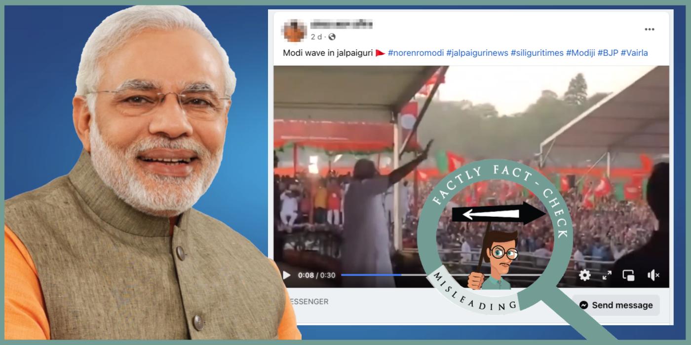 Narendra Modi's 2019 Kolkata rally video falsely shared as 2024 ...