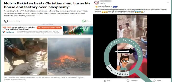 This viral video shows a mob attack on a Christian man over alleged ...