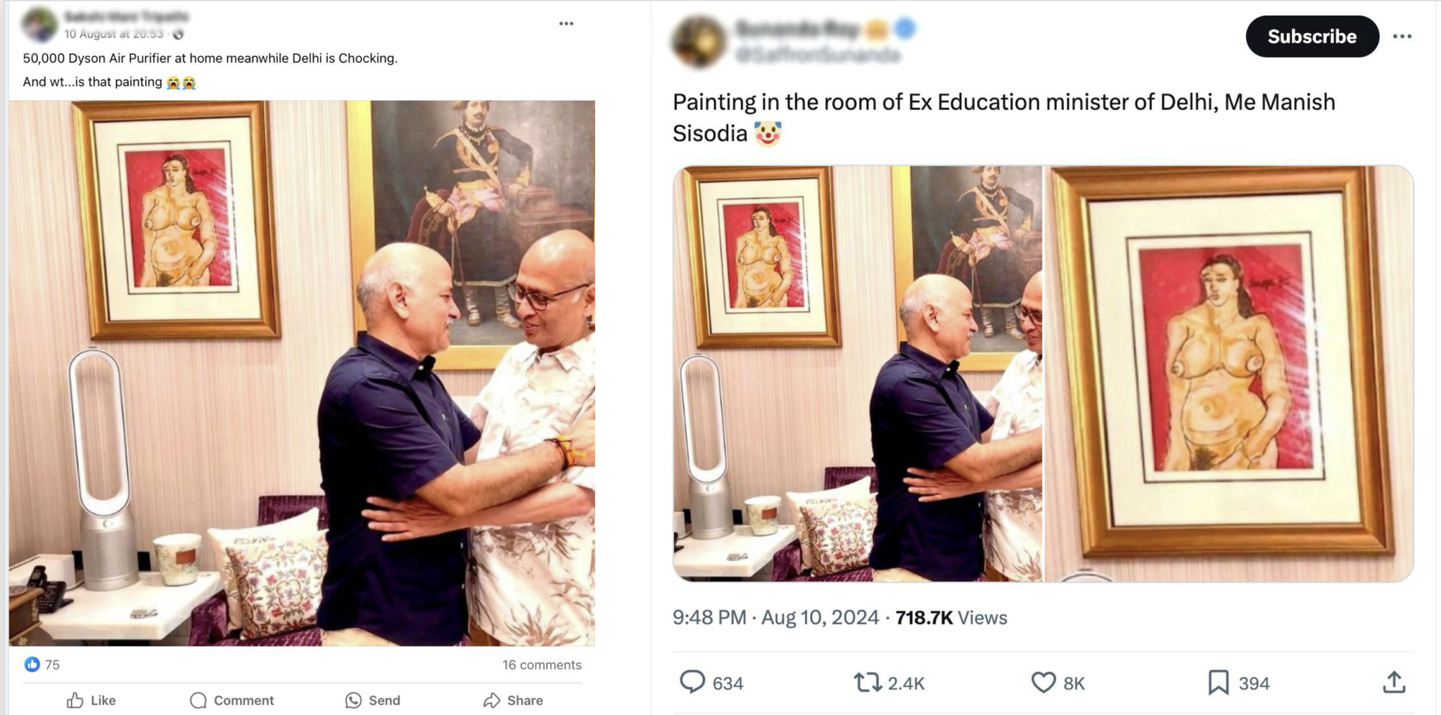 This viral photo shows the residence of Congress leader and Supreme ...