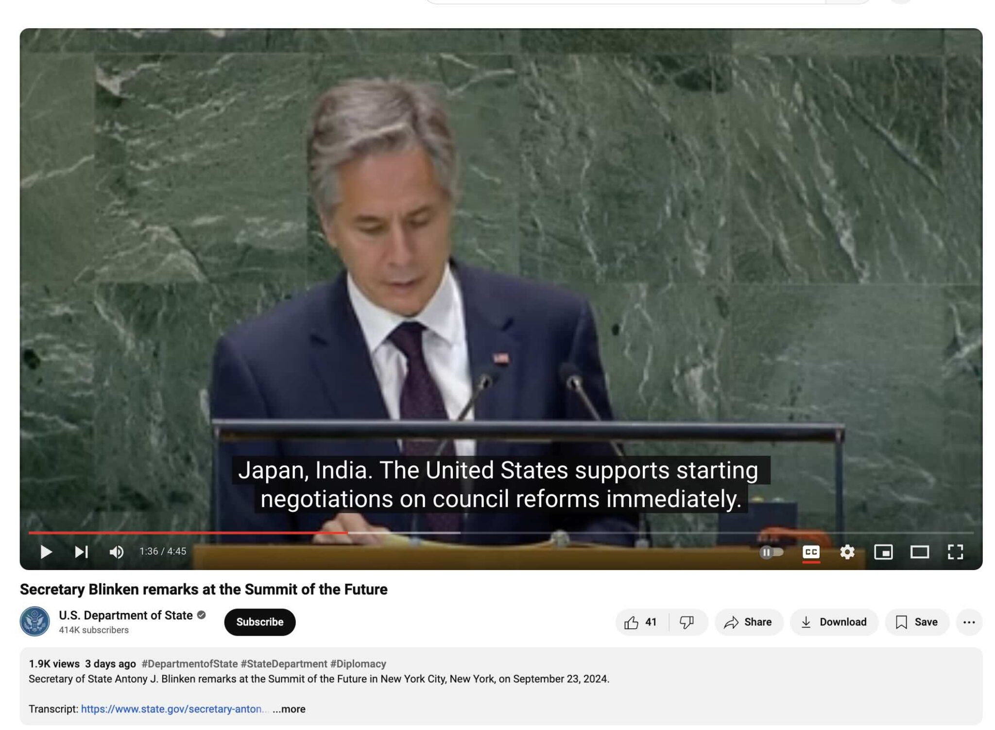 India is not yet a permanent member of the UNSC and does not have Veto ...