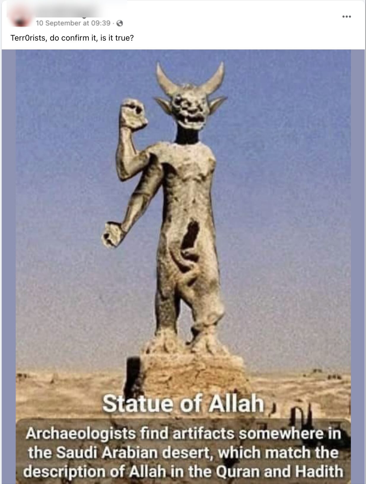 A Mesopotamian demon's statue is falsely shared as archaeologists ...