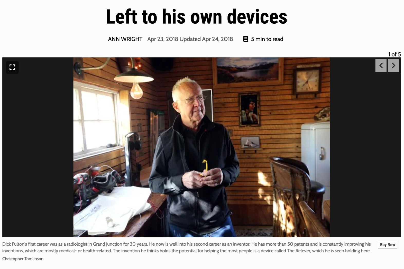 Megavac was developed by American radiologist Dr. Richard Fulton in 2013 and is not a recent ...