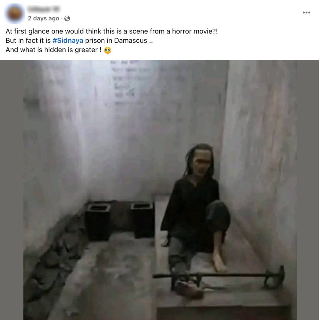 A photo of a prisoner model at the War Remnants Museum in Vietnam is ...