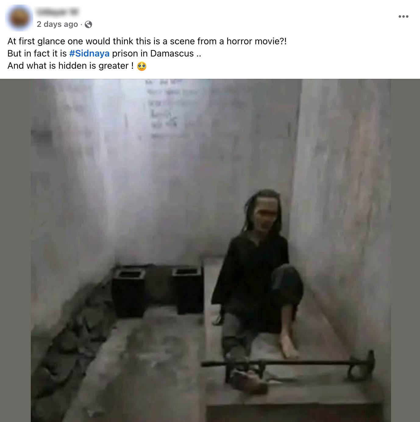 A photo of a prisoner model at the War Remnants Museum in Vietnam is ...