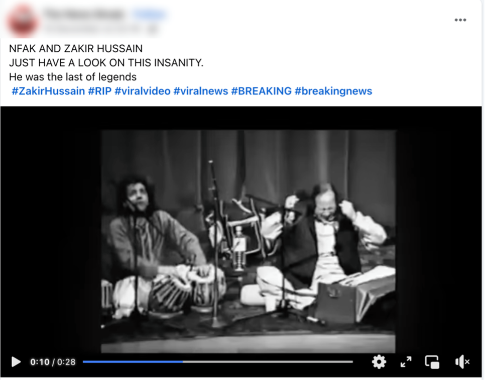 Viral Video Features Pakistani Tabla Player Ustad Tari Khan, Not Indian ... Viral Video Features Pakistani Tabla Player Ustad Tari Khan, Not Indian ...