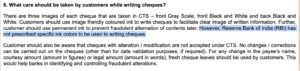 No New RBI Guidelines Issued To Specify Ink Colour For Writing Cheques