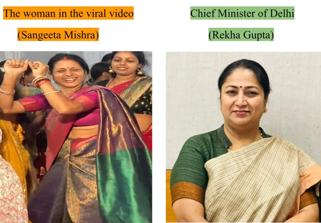 Unrelated videos are falsely shared as those of Delhi Chief Minister Rekha Gupta - FACTLY