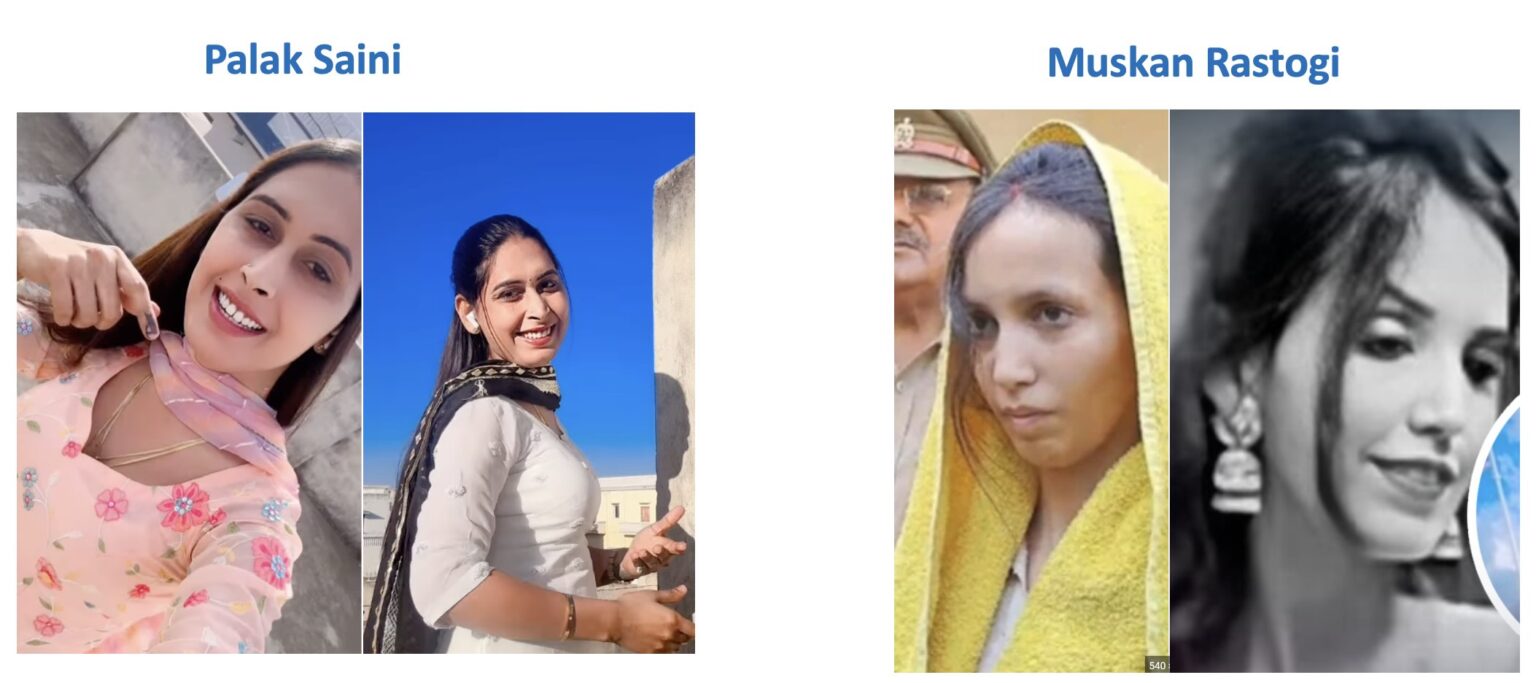 A dancing video of an Instagram influencer is falsely linked to Meerut ...