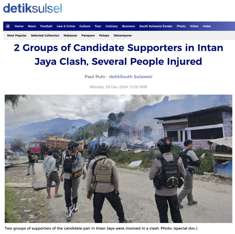 A video of a political clash from Indonesia is being falsely shared as showing Tripura tribals ...