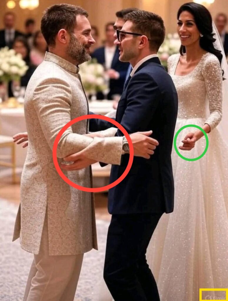 This viral photo claiming to show Rahul Gandhi at Alex Soros’s wedding ...