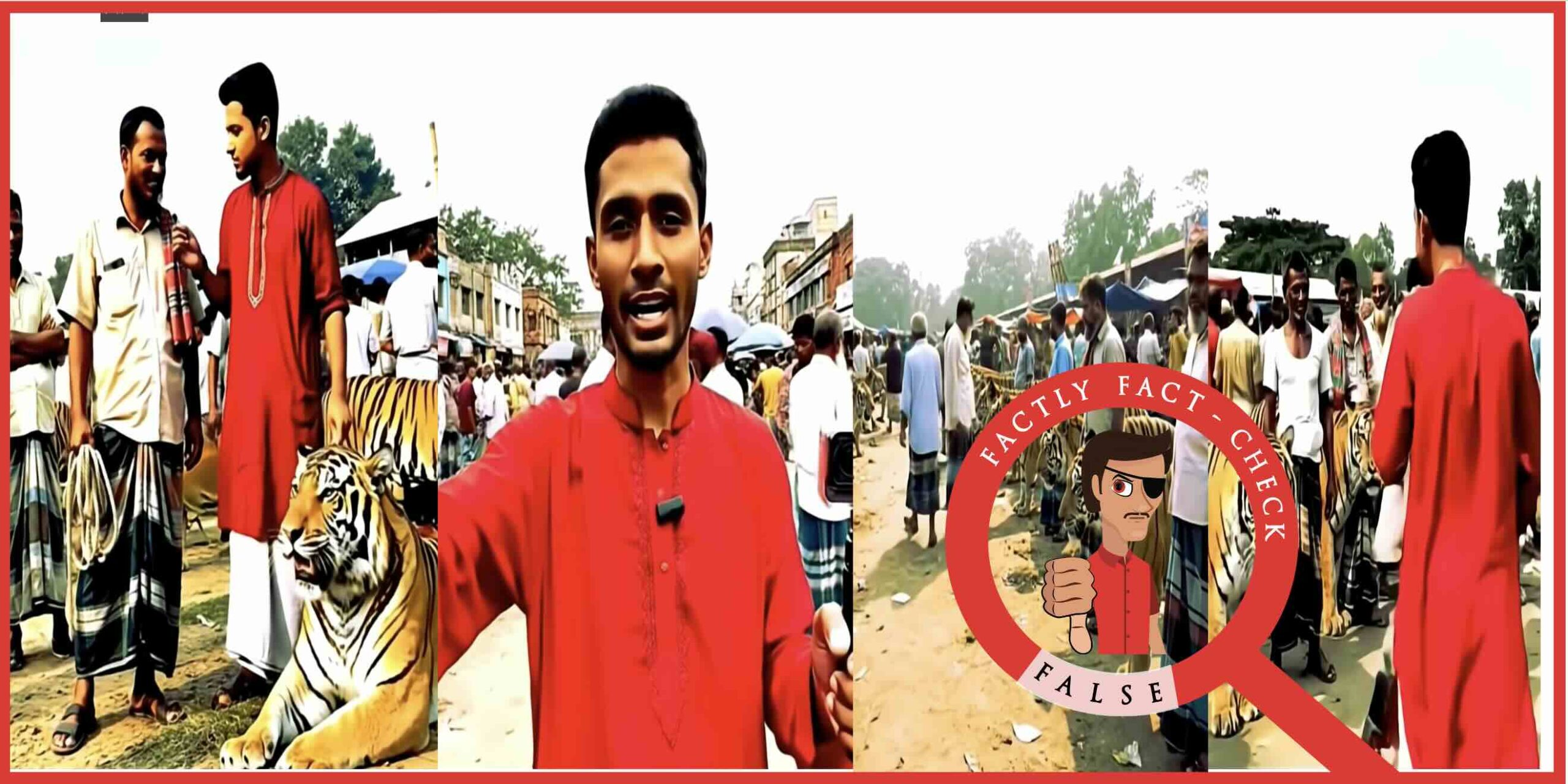 This video of an alleged tiger market in Bangladesh is a deepfake ... This video of an alleged tiger market in Bangladesh is a deepfake ...