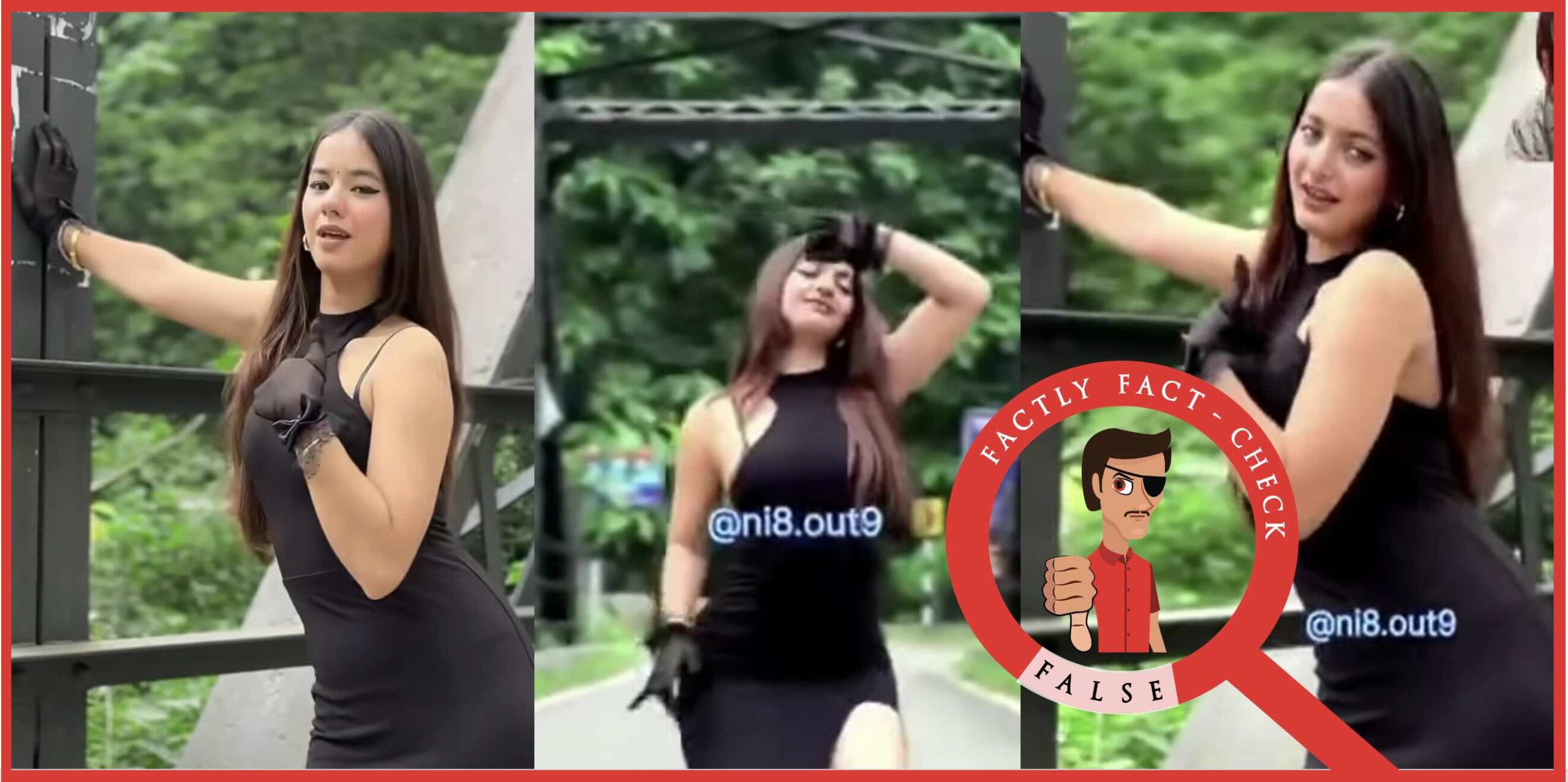 This viral video of Mahakumbh fame Monalisa dancing is an AI face-swapped video - FACTLY