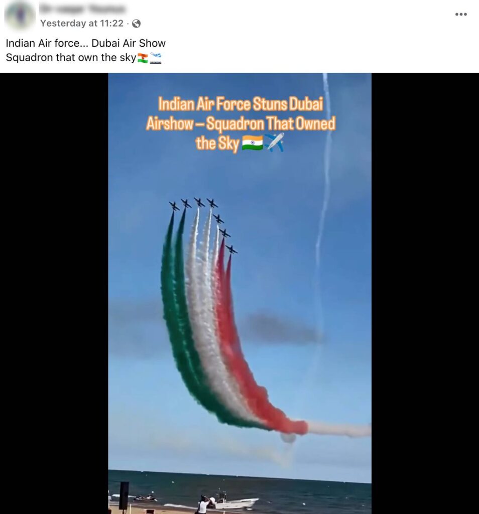 An old, unrelated video is being shared with the false claim that it ...